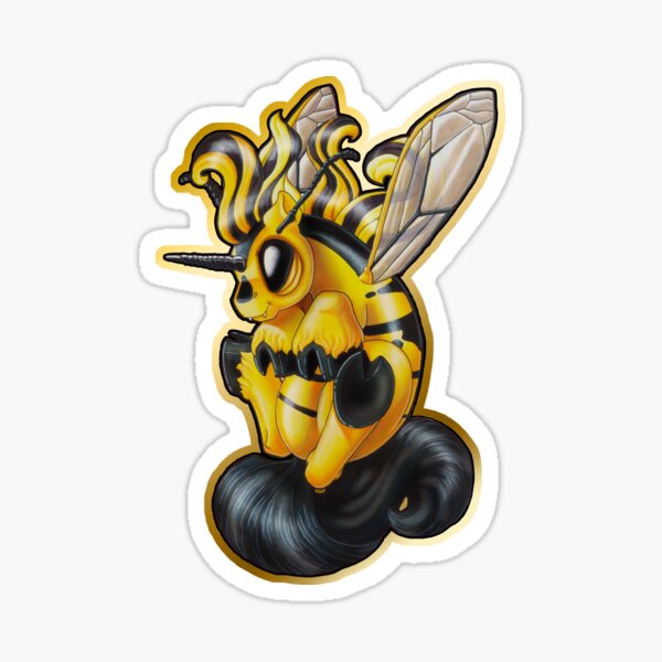 "Pokey Poof" Sticker by MyLittleDemon07 | Redbubble