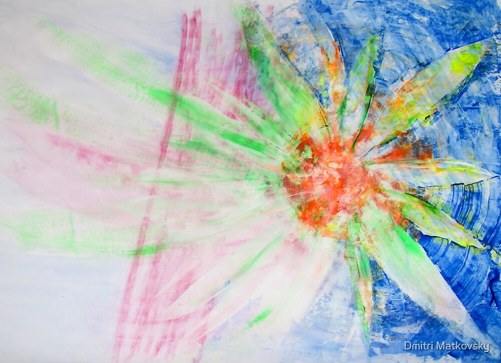 "Flower of Sun, Sun of Flower - Original Wall Modern Abstract Art ...