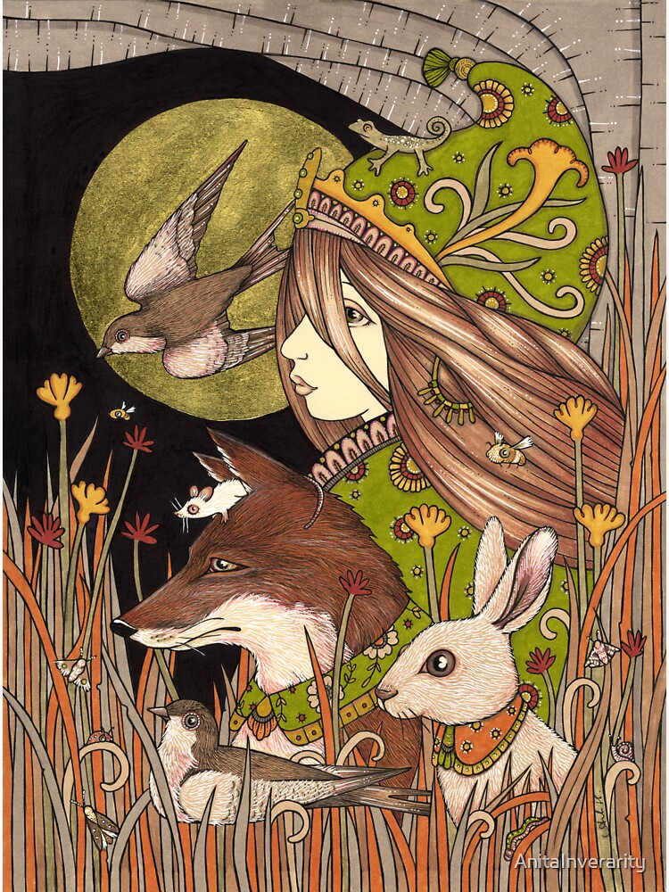 "Earthlings" Sticker by AnitaInverarity | Redbubble