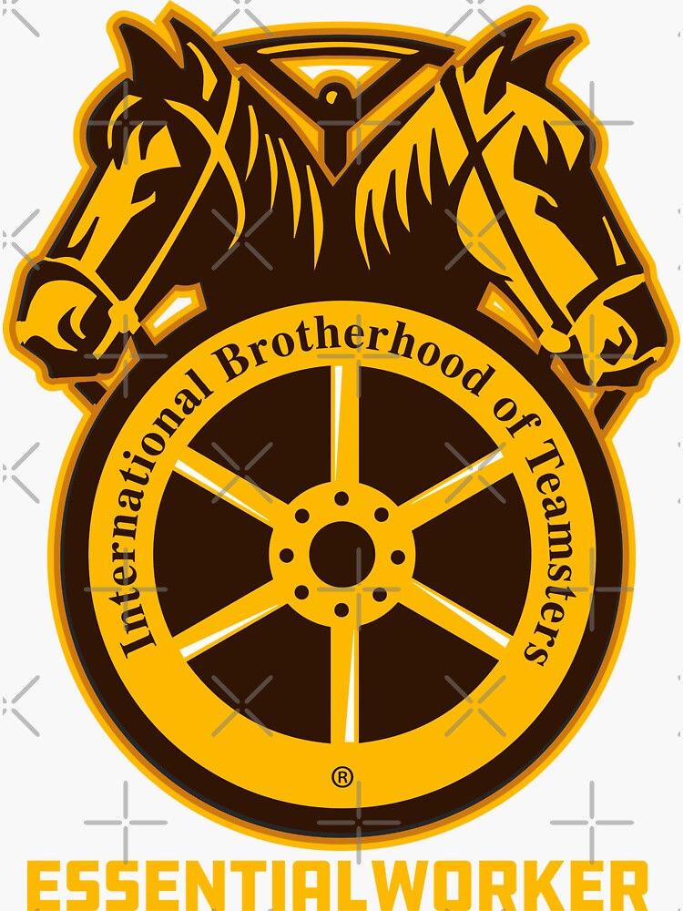 "UPS Worker, UPS Driver Gift, Teamster trucker UPS colors" Sticker for ...