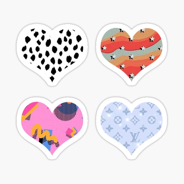 "vsco heart pack" Sticker for Sale by madztess | Redbubble
