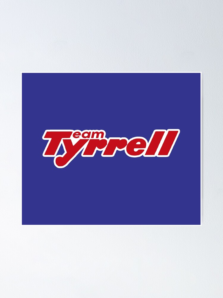 "Tyrrell Team Racing" Poster by PSstudio | Redbubble