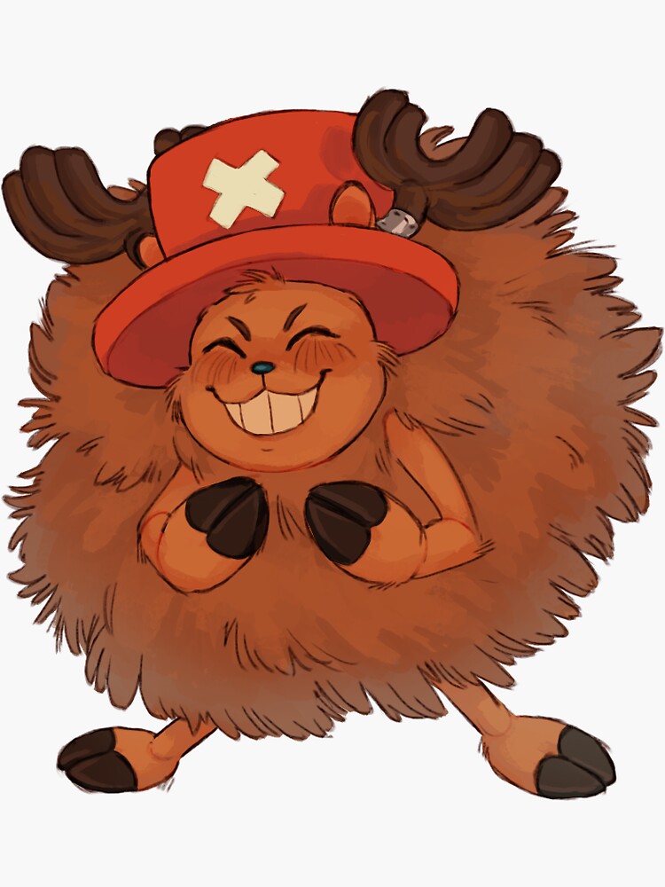 "Fuzzy friend" Sticker for Sale by LunaIsAnArtist | Redbubble