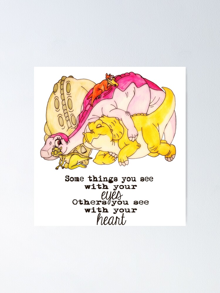 "The Land Before Time: Group Hug" Poster for Sale by Milly2015 | Redbubble