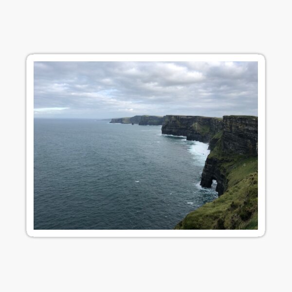 "The Cliffs of Moher" Sticker for Sale by drotondo13 | Redbubble