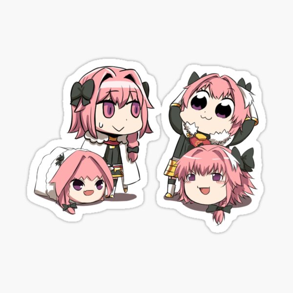" Astolfo" Sticker by HeavensD00r | Redbubble