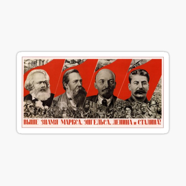 "Communists" Sticker by niceaesthetics | Redbubble
