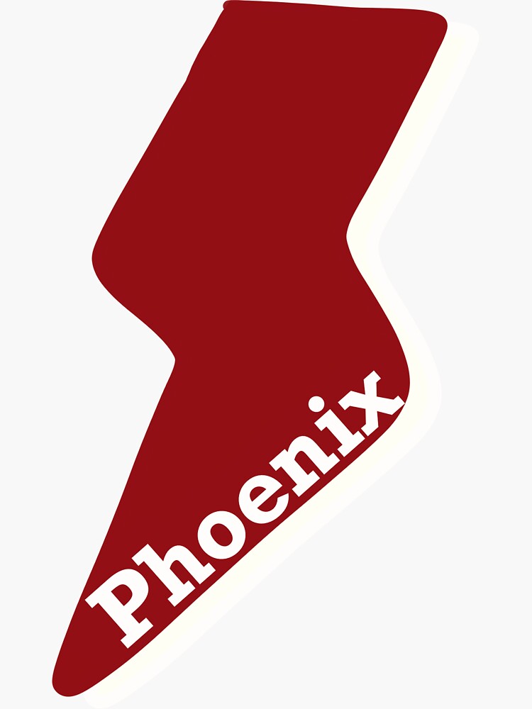 "UChicago Lightning Bolt" Sticker for Sale by kenziegallivan | Redbubble