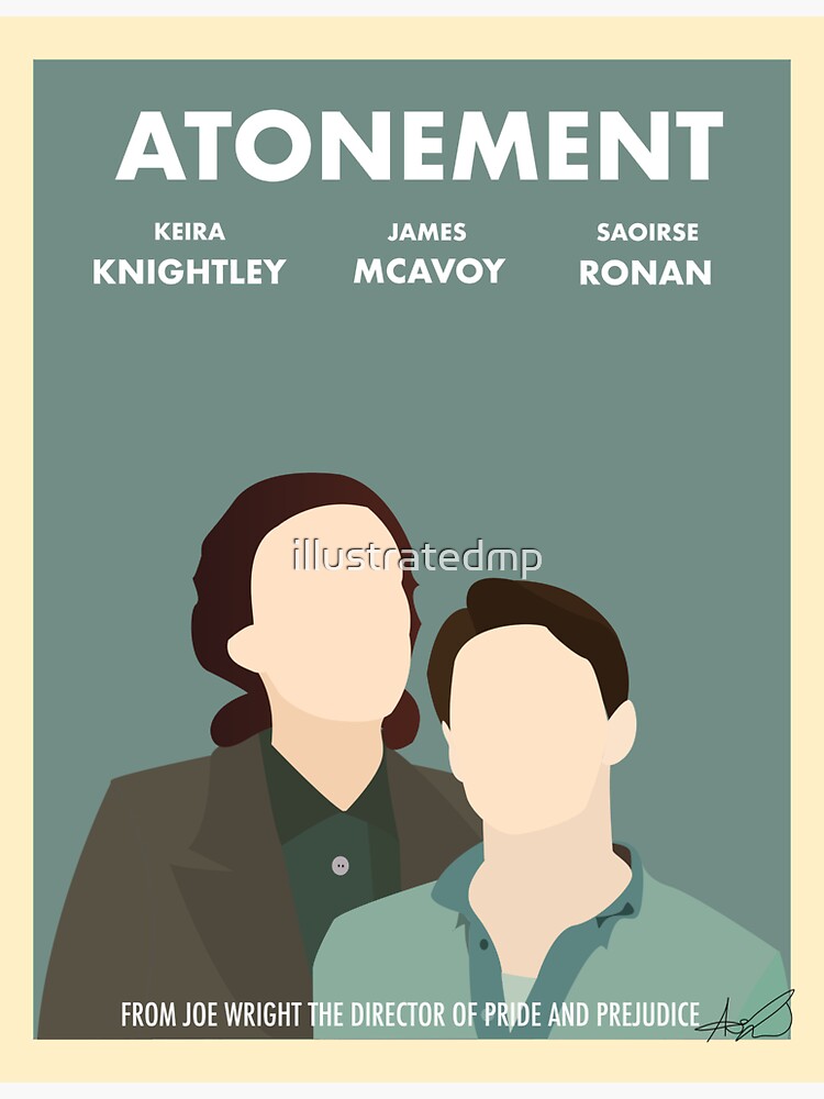 "atonement" Sticker by illustratedmp | Redbubble