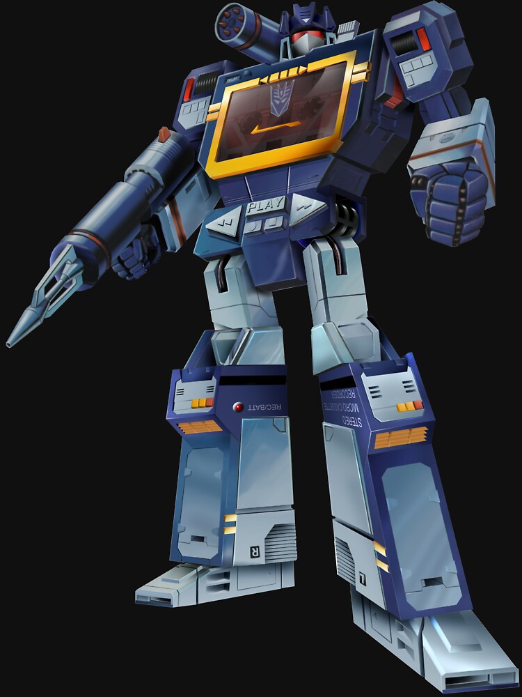 "Masterpiece Soundwave (Transparent Background)" T-shirt for Sale by ...