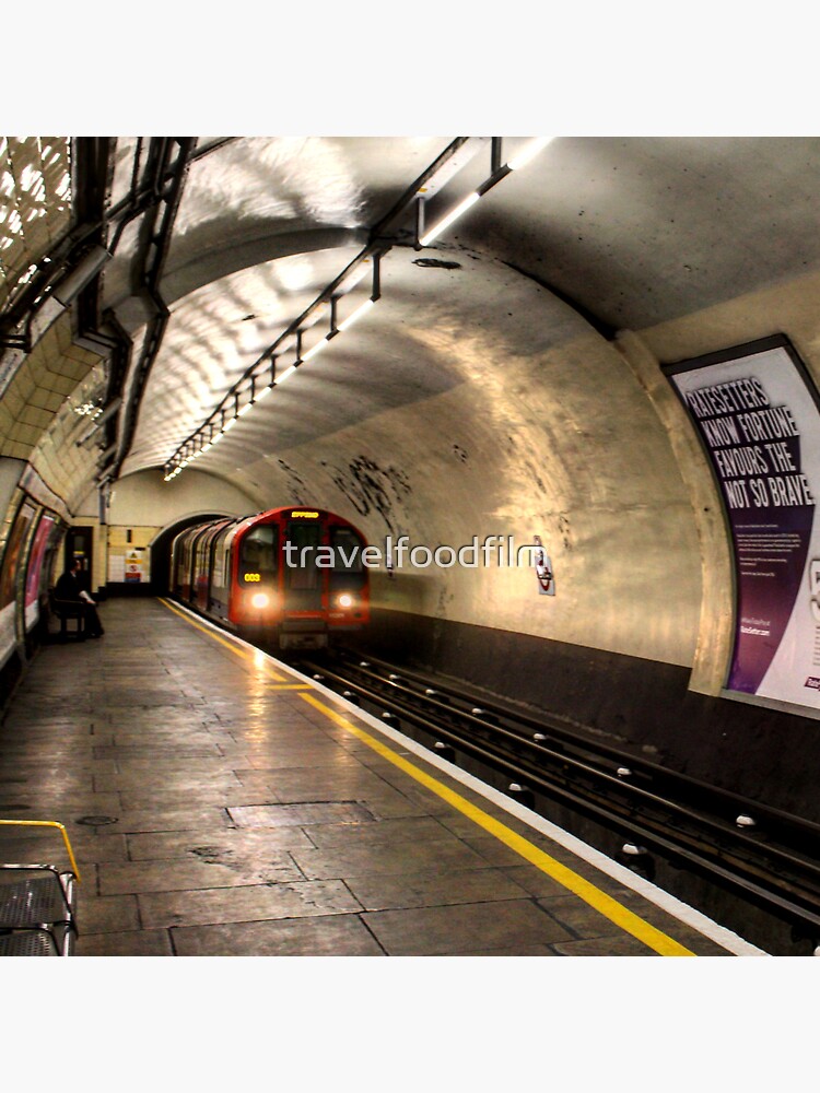 "London Underground" Sticker for Sale by travelfoodfilm | Redbubble