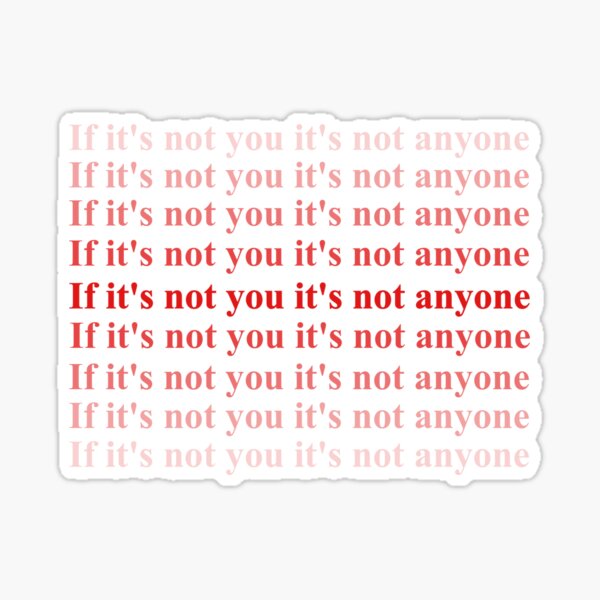 "Justin - Anyone" Sticker for Sale by Artworkbydizzy | Redbubble