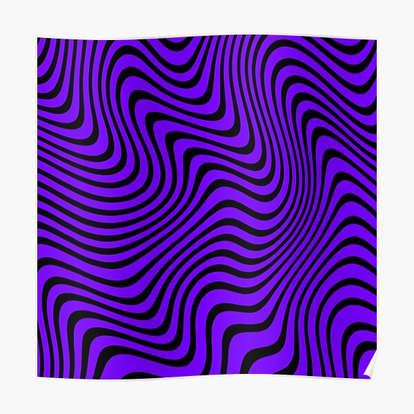 "Pewdiepie Distorted Pattern Purple Logo" Poster by dreaminth | Redbubble