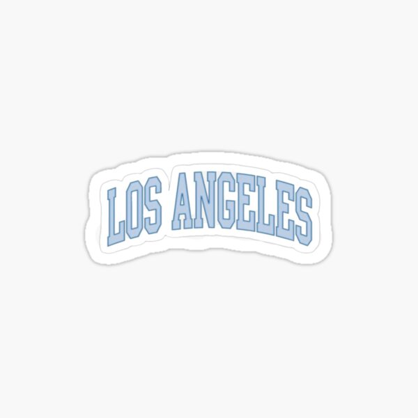 "LOS Angeles sticker" Sticker by KristensKingdom | Redbubble