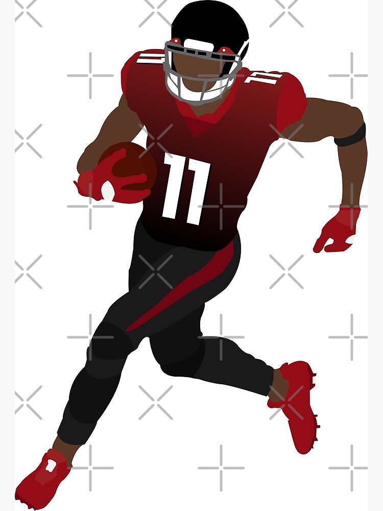 "Atlanta Wide Receiver" Poster by quarantineshop | Redbubble