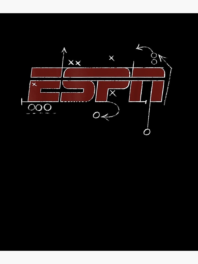 "Mens-Espn-Playbook-Logo" Art Print for Sale by pdsh165 | Redbubble