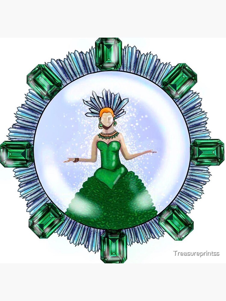 "Emerald Jinkx Monsoon " Sticker by Treasureprintss | Redbubble