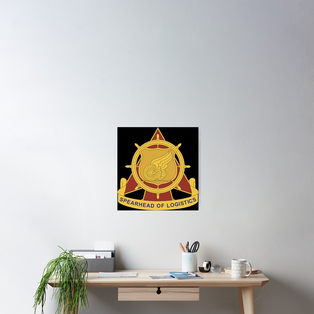 "Army - Transportation Corps Regimental Crest" Poster for Sale by ...