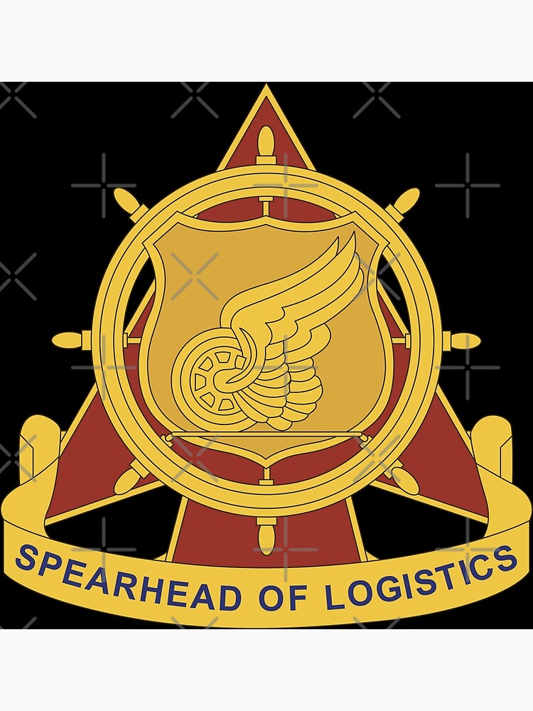 "Army - Transportation Corps Regimental Crest" Poster for Sale by ...