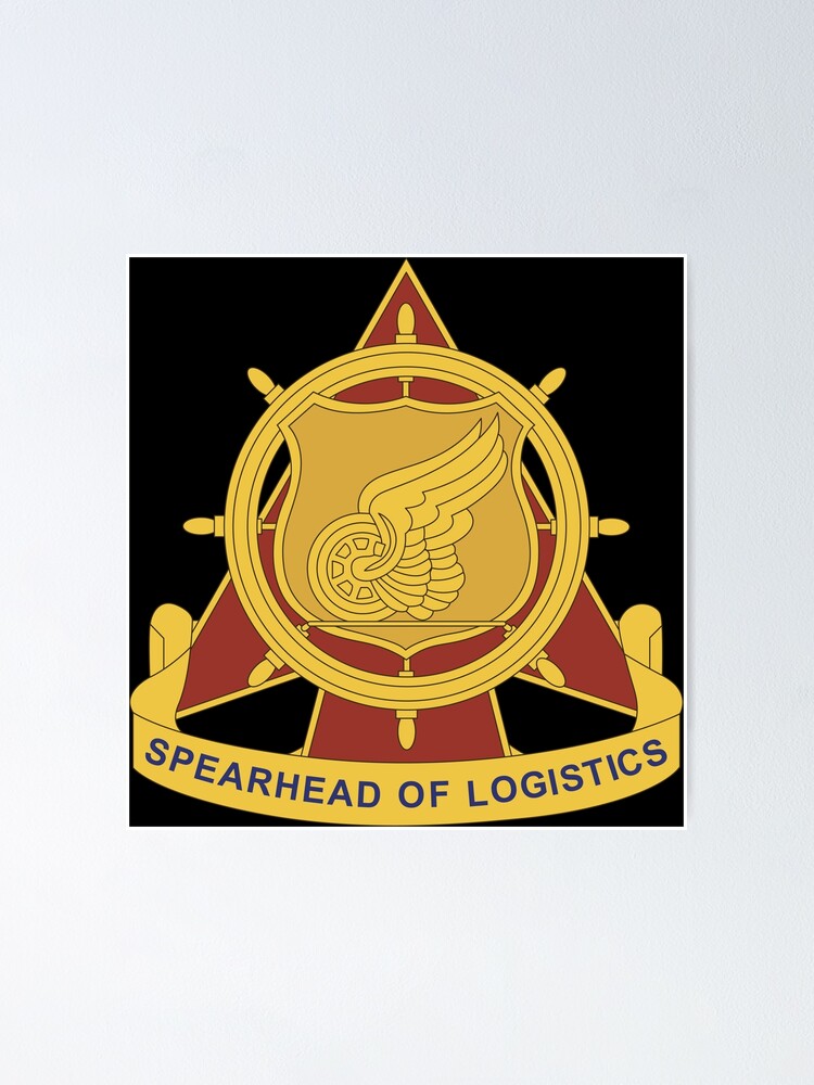 "Army - Transportation Corps Regimental Crest" Poster for Sale by ...