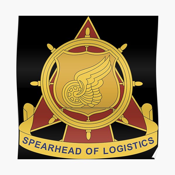 "Army - Transportation Corps Regimental Crest" Poster for Sale by ...