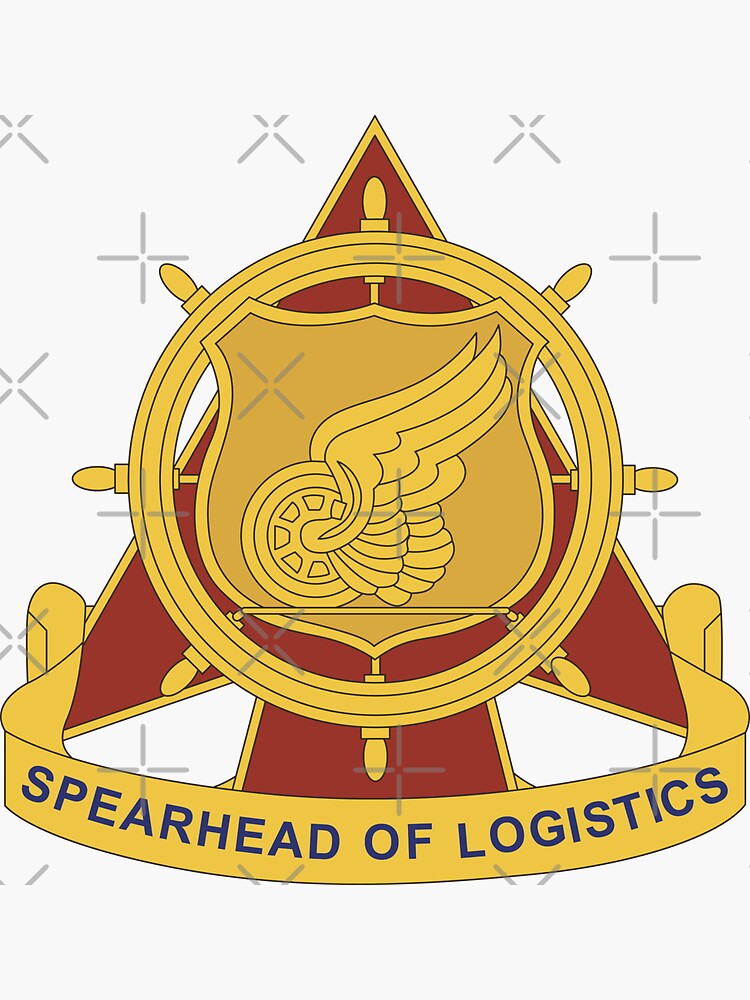 "Army - Transportation Corps Regimental Crest" Sticker for Sale by ...