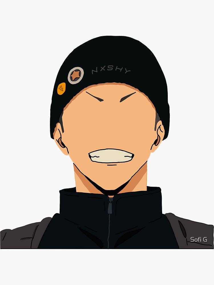 "Ryuunosuke Tanaka" Sticker for Sale by sofiagarcia0990 | Redbubble