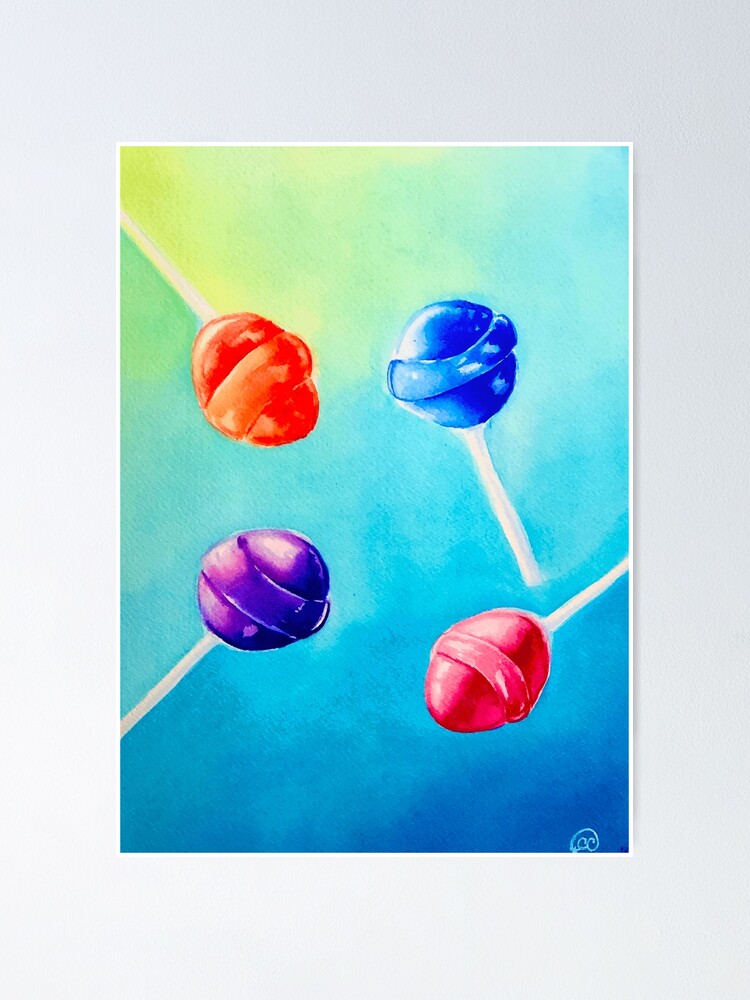"Lollipops " Poster for Sale by ChanelCruz | Redbubble