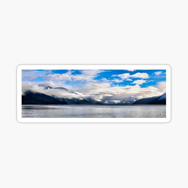 "Panorama of Turnagain Arm -Alaska" Sticker for Sale by Dai-Boo | Redbubble