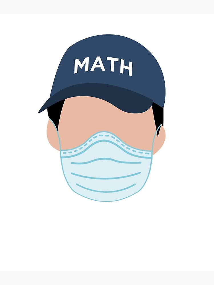 "Yang Gang Math Wear a Mask" Poster for Sale by SixforSix | Redbubble