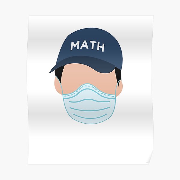 "Yang Gang Math Wear a Mask" Poster for Sale by SixforSix | Redbubble