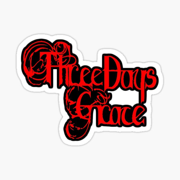 Sticker: Three Days Grace | Redbubble