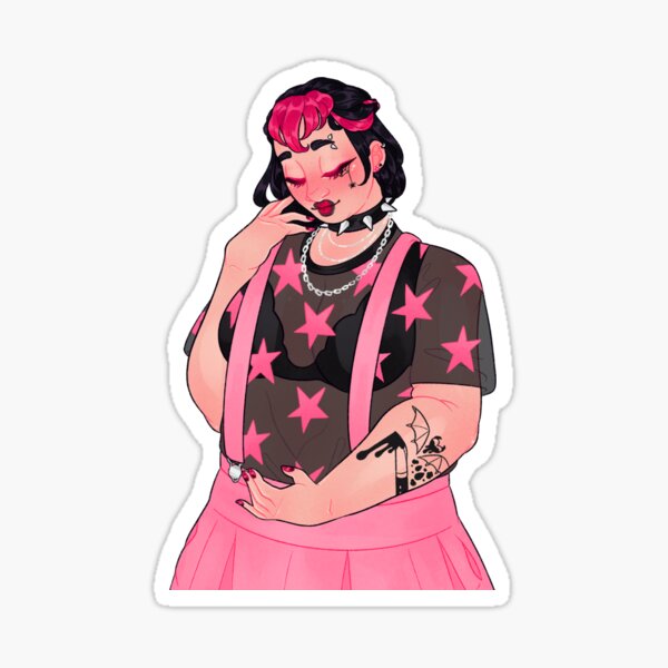 "Gothic Star" Sticker for Sale by daisycube | Redbubble