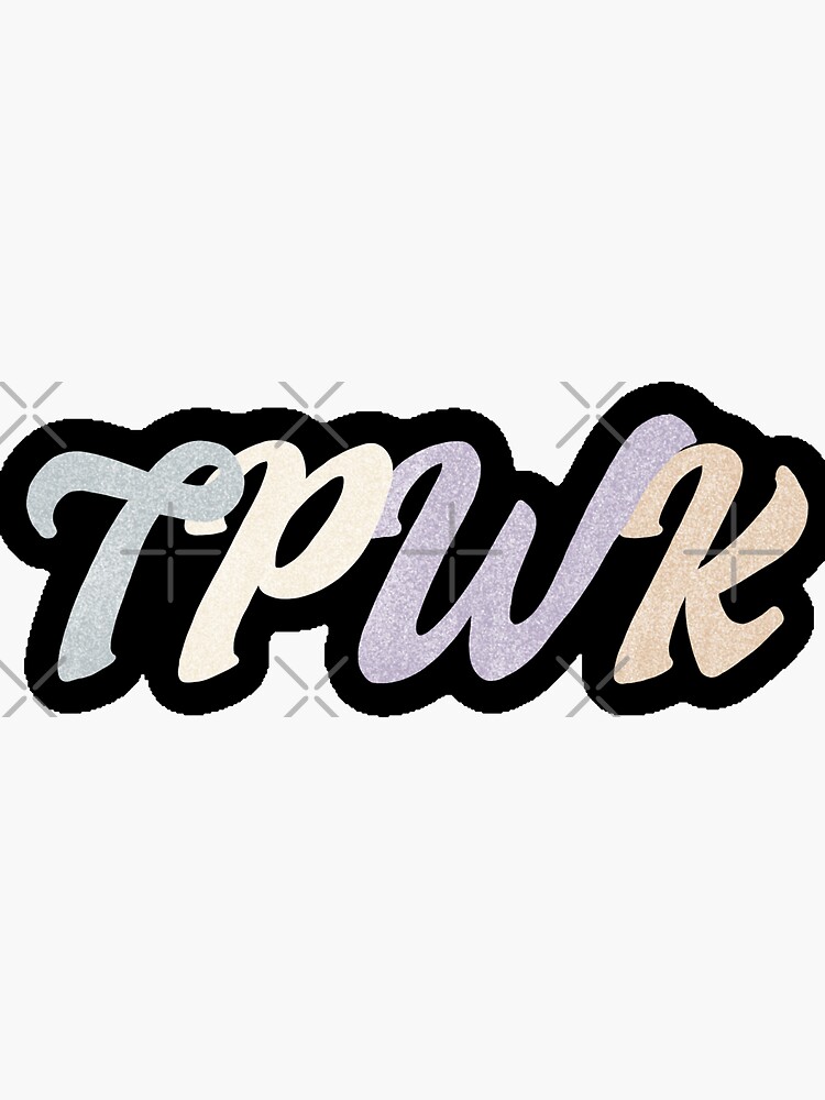"TPWK - Colorized" Sticker for Sale by k-fordart | Redbubble