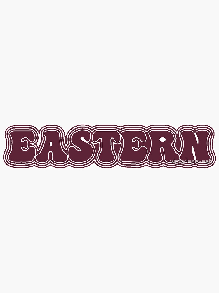 "Eastern " Sticker by victorianevaeh | Redbubble