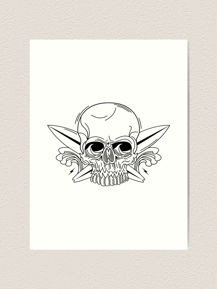 "Ignorant Style Tattoo" Art Print for Sale by Wachi-A | Redbubble