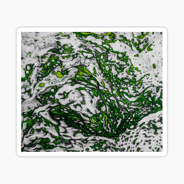 "Hydro Dipped Speckled Kryptonite 1 of 3" Sticker for Sale by ...