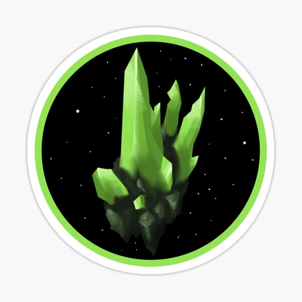 "KRYPTONITE" Sticker for Sale by Gerkyart | Redbubble