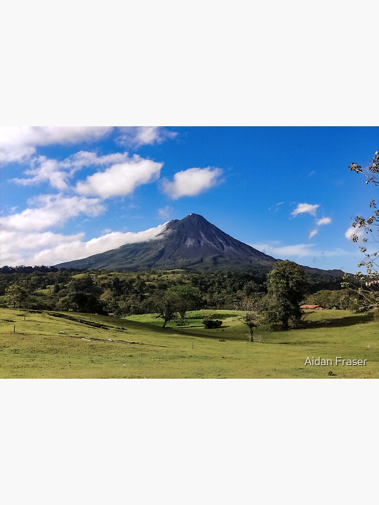 "Arenal Volcano, Costa Rica" Sticker for Sale by aidanrfraser | Redbubble