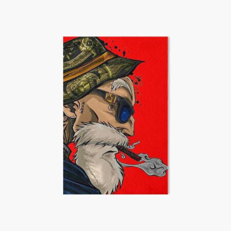 "Master Roshi Drip" Art Board Print for Sale by NightTimeAnime | Redbubble