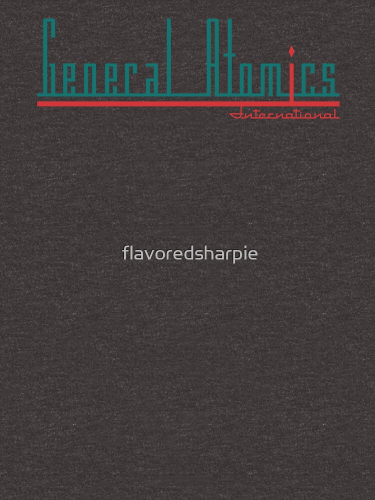 "General Atomics Logo" T-shirt for Sale by flavoredsharpie | Redbubble ...