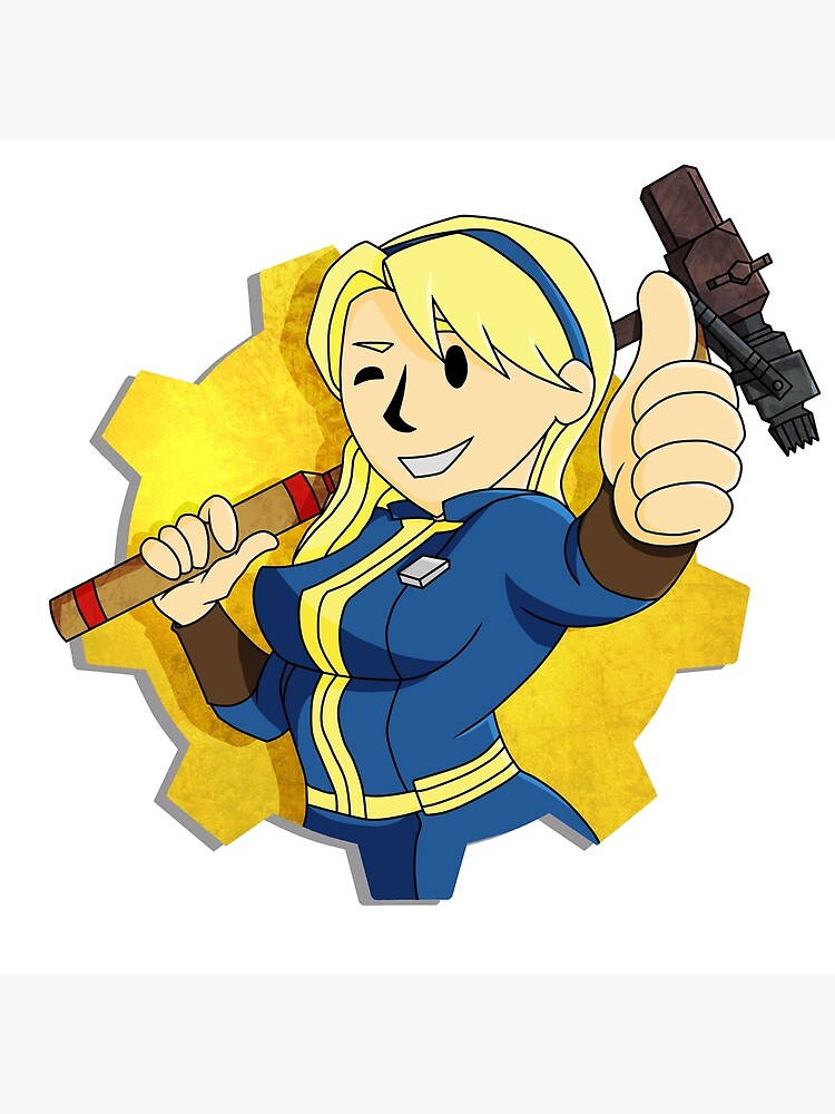 Welcome To Vault-Tec Premium Matte Vertical Poster Designed & Sold By ...