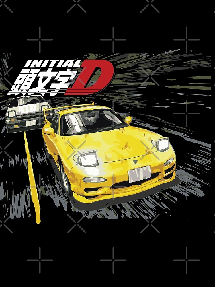 "Initial D - Mountain Drift Racing Tandem fd3s vs AE86" by ...