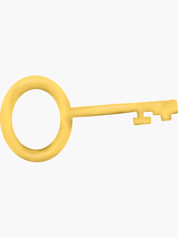 "Old key" Sticker by Jasisart | Redbubble