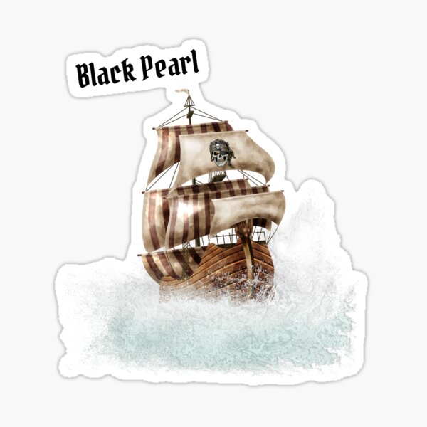 "Black Pearl" Sticker for Sale by albix81 | Redbubble