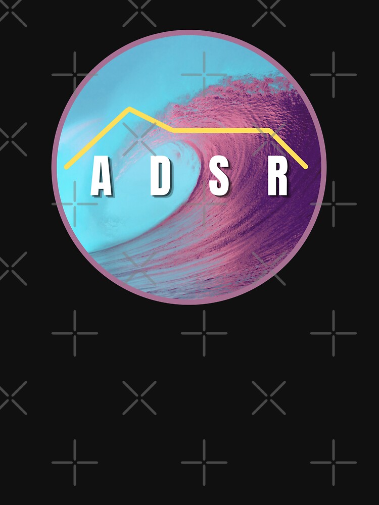 "ADSR - Attack, Decay, Sustain, Release" T-shirt for Sale by ...