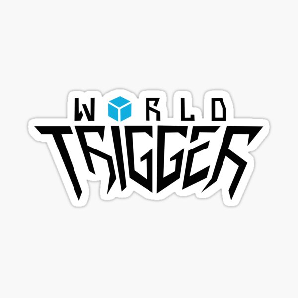 "World Trigger Logo" Sticker by 22027515 | Redbubble