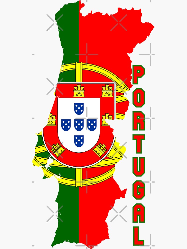 "Portugal" Sticker by HAKVS | Redbubble