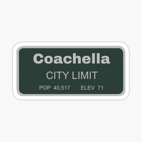 Coachella Stickers | Redbubble