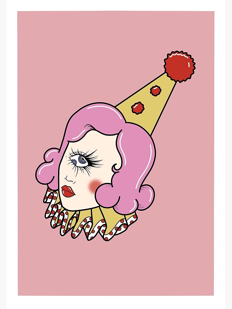 "Candy The Cyclops Clown " Poster for Sale by STEELWORKS | Redbubble